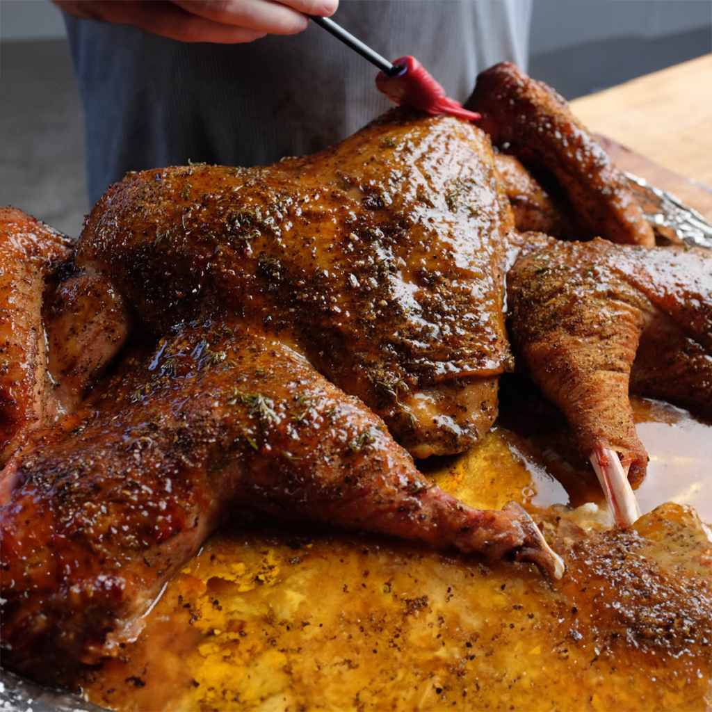 Maple Orange Glazed Turkey - Yoder Smokers