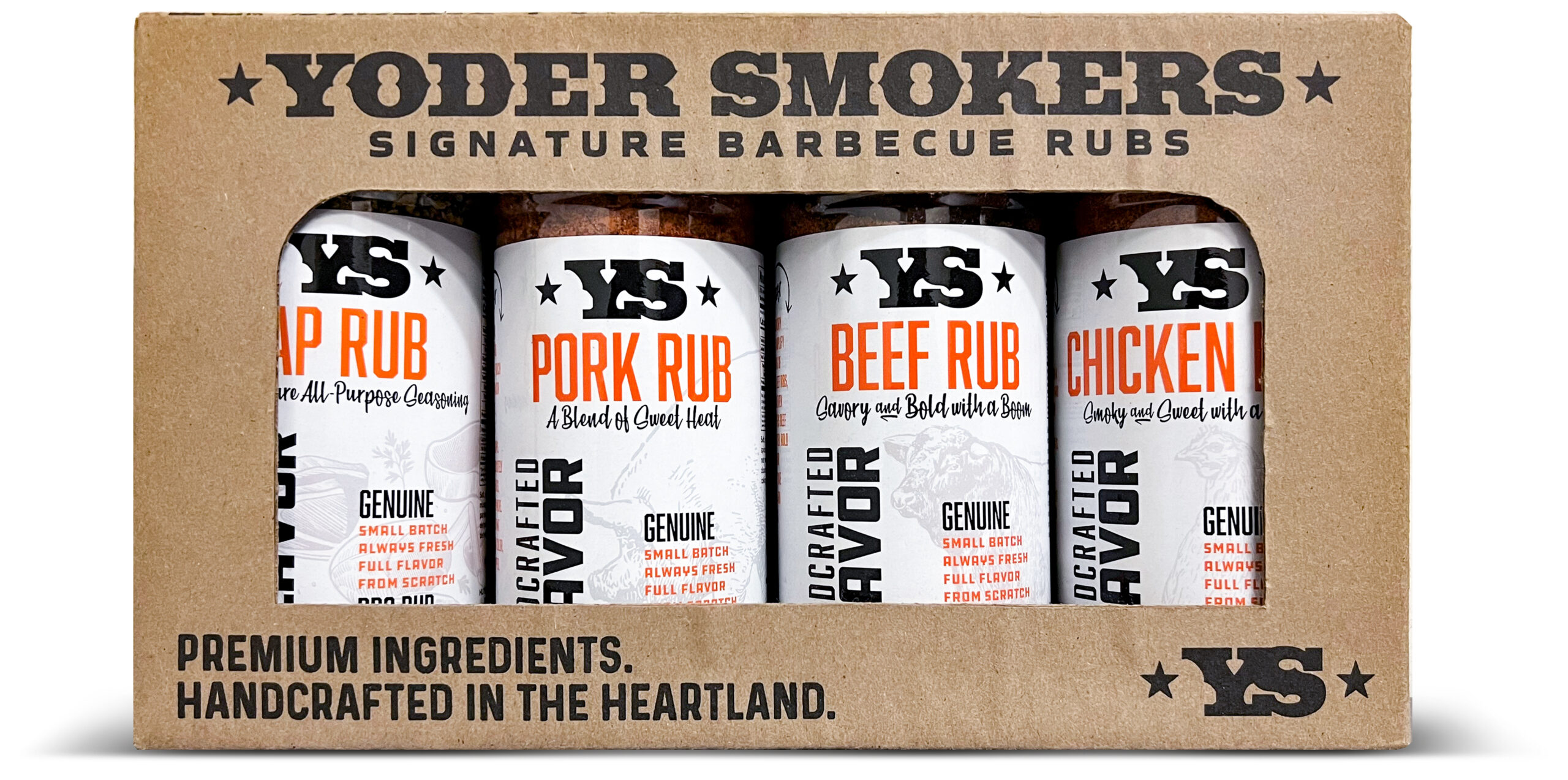 Yoder Smokers 4-Pack Rubs - Yoder Smokers